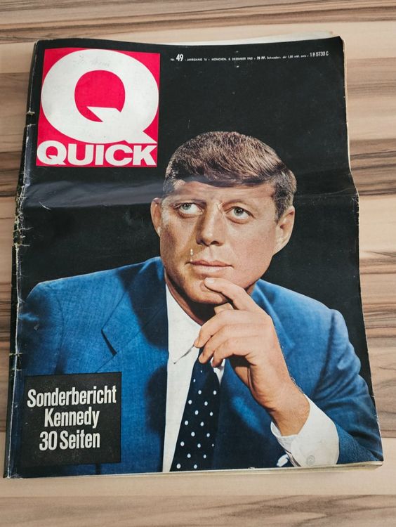 QUICK- Zeitschrift Nr.49 Jahrgang16/ 8.Dezember 1963 | Kaufen auf Ricardo