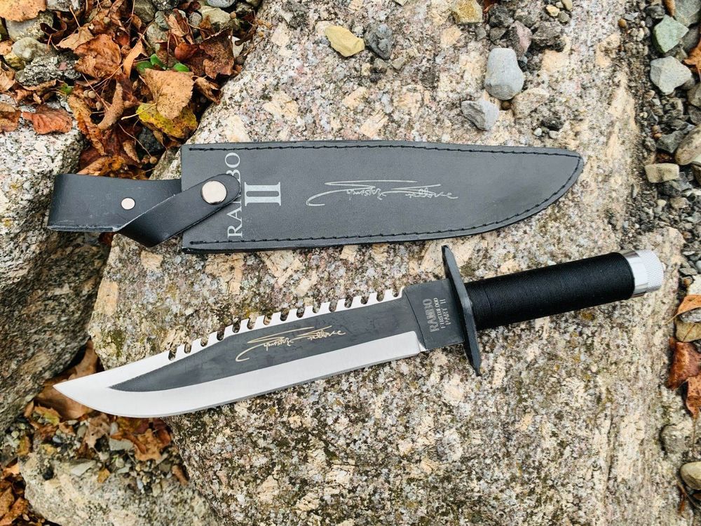 Rambo Survival Messer Black Line 39cm (Neu und originalverpackt) in ...