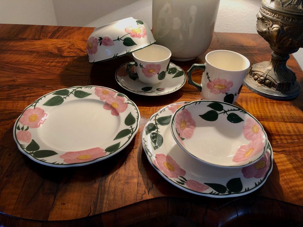 7 Stück Wild Rose Villeroy & Boch (Gebraucht) in Basel für CHF 39 – mit Lieferung auf Ricardo kaufen