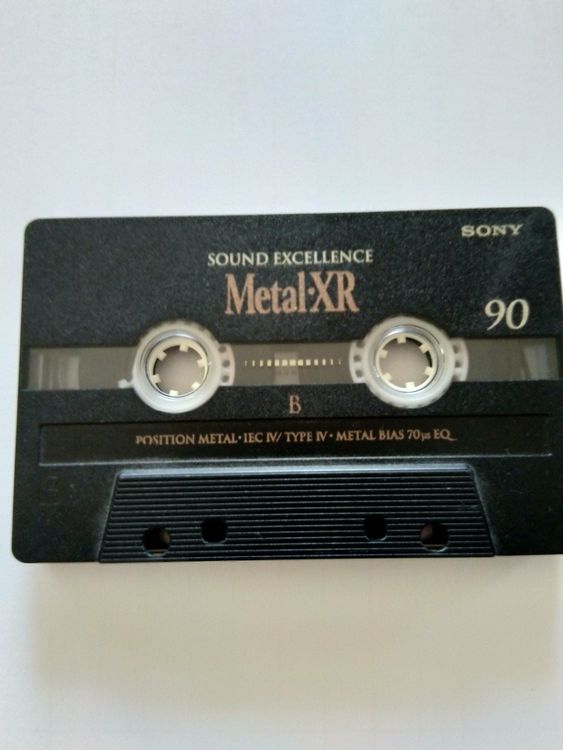 SONY Metal-XR 90 Min Type IV 4 Position Metal bespielt | Kaufen auf Ricardo