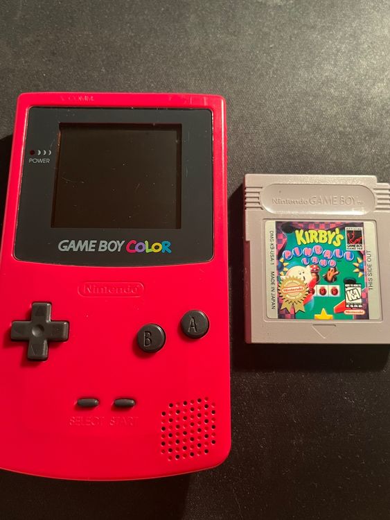 Gameboy Color Rot + Kirby Transparent Nintendo (Gebraucht) in St ...