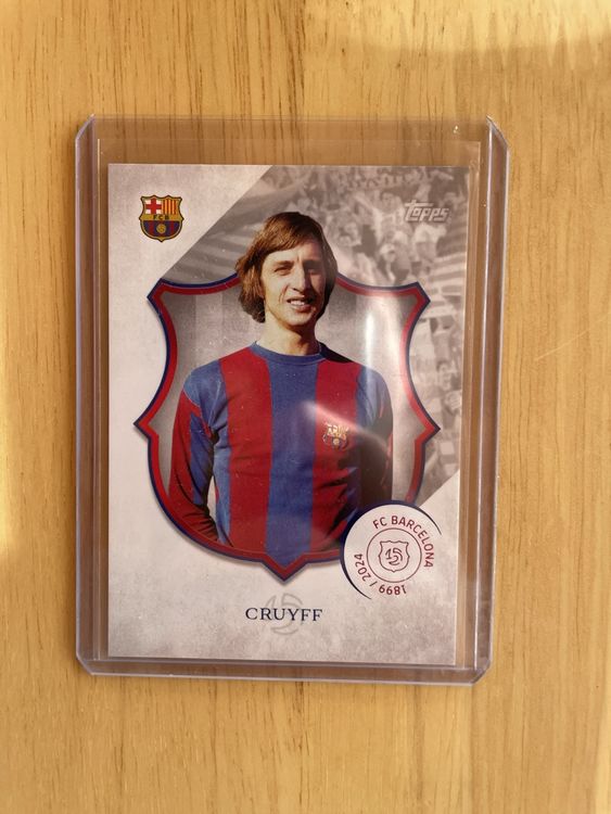 Topps Johan Cruyff Fc Barcelona | Kaufen auf Ricardo
