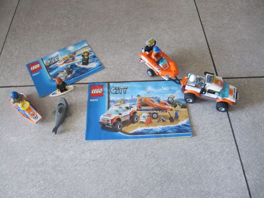 lego City 60011 + 60012 COAST GUARD (Gebraucht) in Arbedo für CHF 19 ...