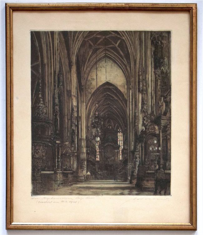 Ludwig Adamus Stephansdom Wien vor 1945 Österreich RAR ! (Gebraucht) in ...