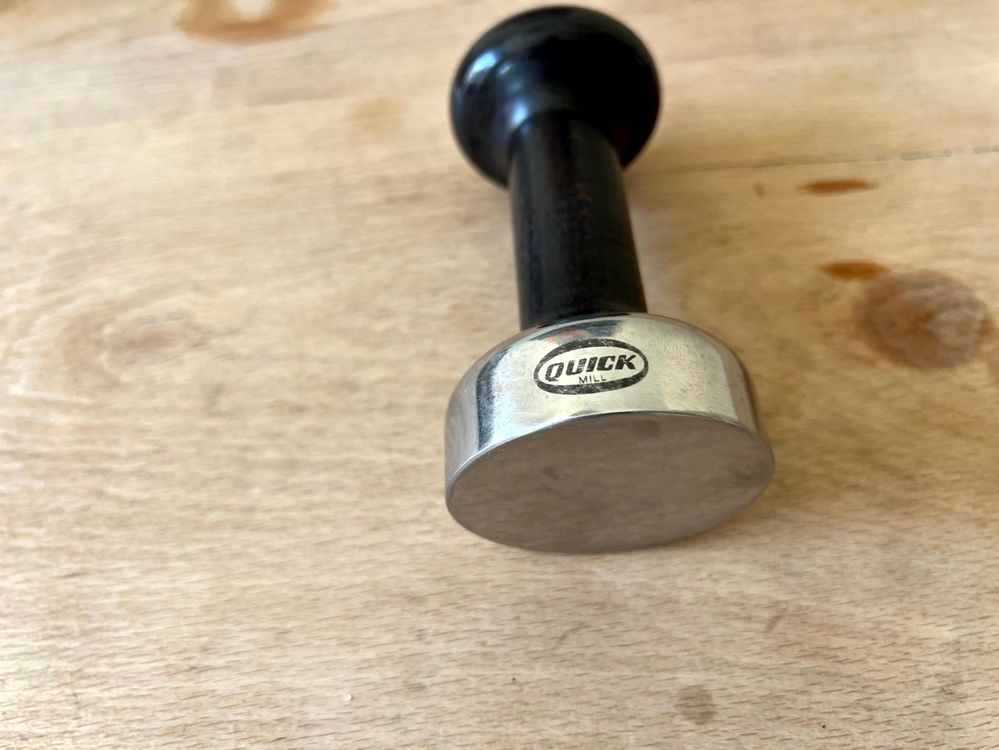 Quickmill Kaffee Tamper 58 mm Durchmesser für Siebträger (Gebraucht) in ...