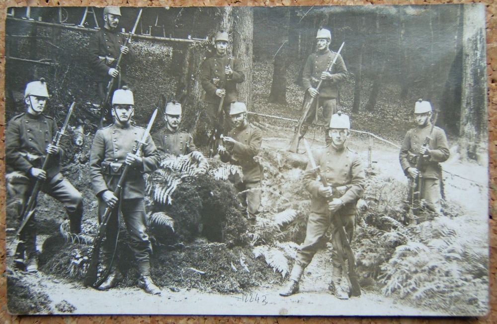 FOTO-AK SCHWEIZER SCHÜTZEN-BATAILLON 1915 / 1916 (?) (Gebraucht) in ...