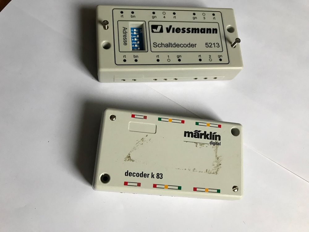 märklin k83 und wiessmann 5213 decoder, defekt (Defekt) in Liestal für ...