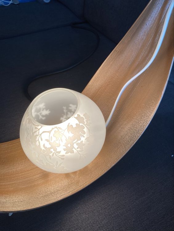 Designer Stehlampe, Unikat, Holzlampe, handgemacht (Gebraucht) in Wiesendangen für CHF 25 – mit ...