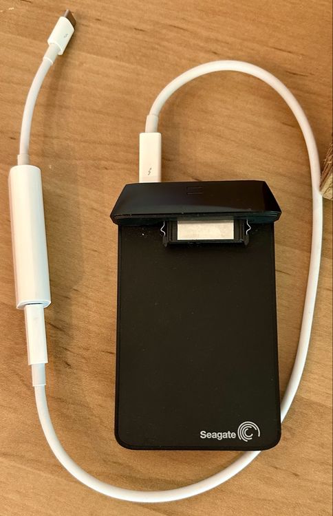 Seagate Thunderbolt Adapter SRD00Q1 - Funktioniert einwandfr | Kaufen ...