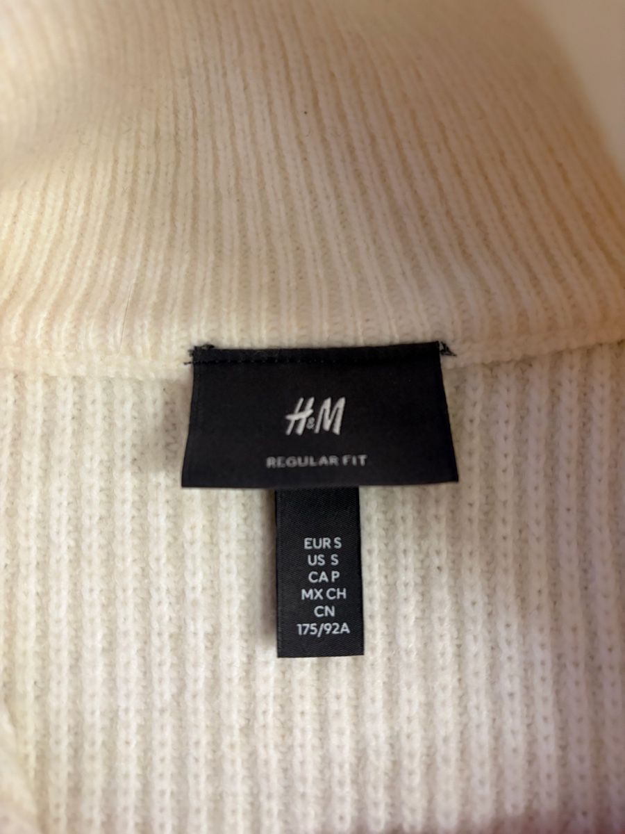 H&M Strickjacke, Wollweiss, Grösse S, Top Zustand! (Gebraucht) in St ...