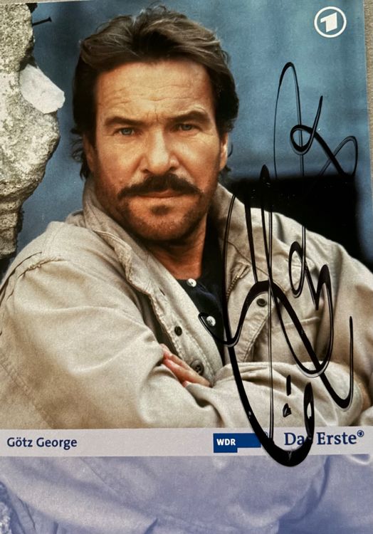 Götz George, deutscher Schauspieler, Film, Autogramm (Gebraucht) in Frauenfeld für CHF 7.8 – mit ...