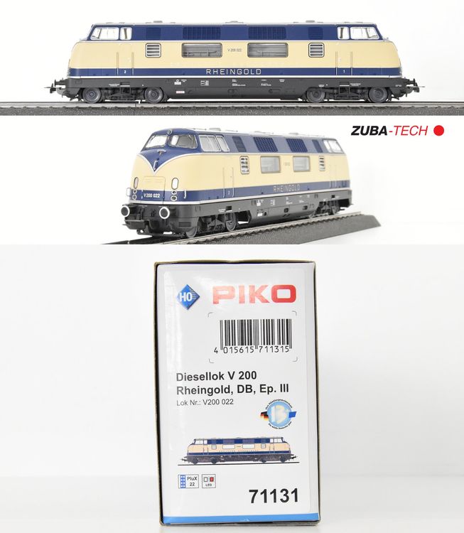 Piko 71131 Diesellok V 200 "Rheingold" DB H0 GS Analog OVP (Gebraucht) in St. Gallen für CHF 121 ...