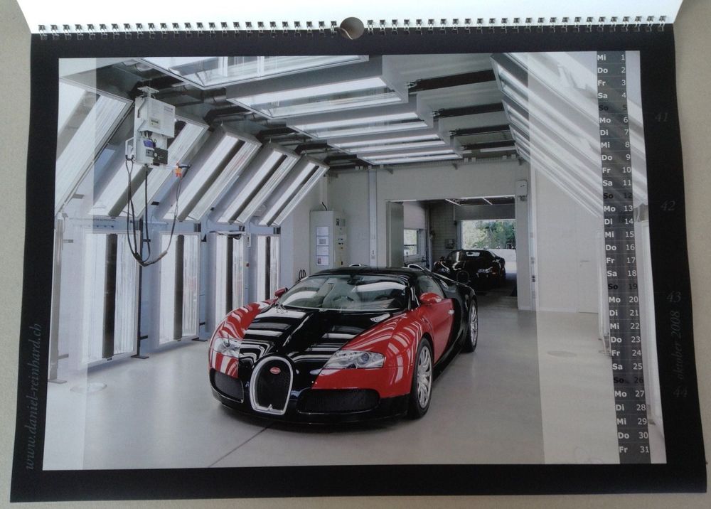 Bugatti Fotokalender 2008 v. Reinhard (Neu und originalverpackt) in ...