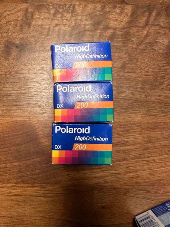 3x Polaroid 200 - 35mm analog Film | Kaufen auf Ricardo