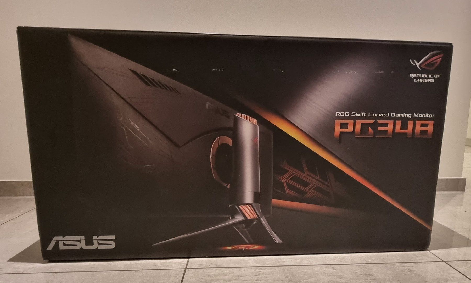 ASUS RoG Swift PG348Q 34" monitor in Originalschachtel (D'occasion) à ...