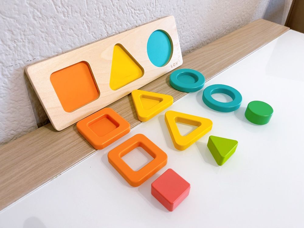 Gioco puzzle da impilare forme colori Lovevery di qualità | Kaufen auf ...