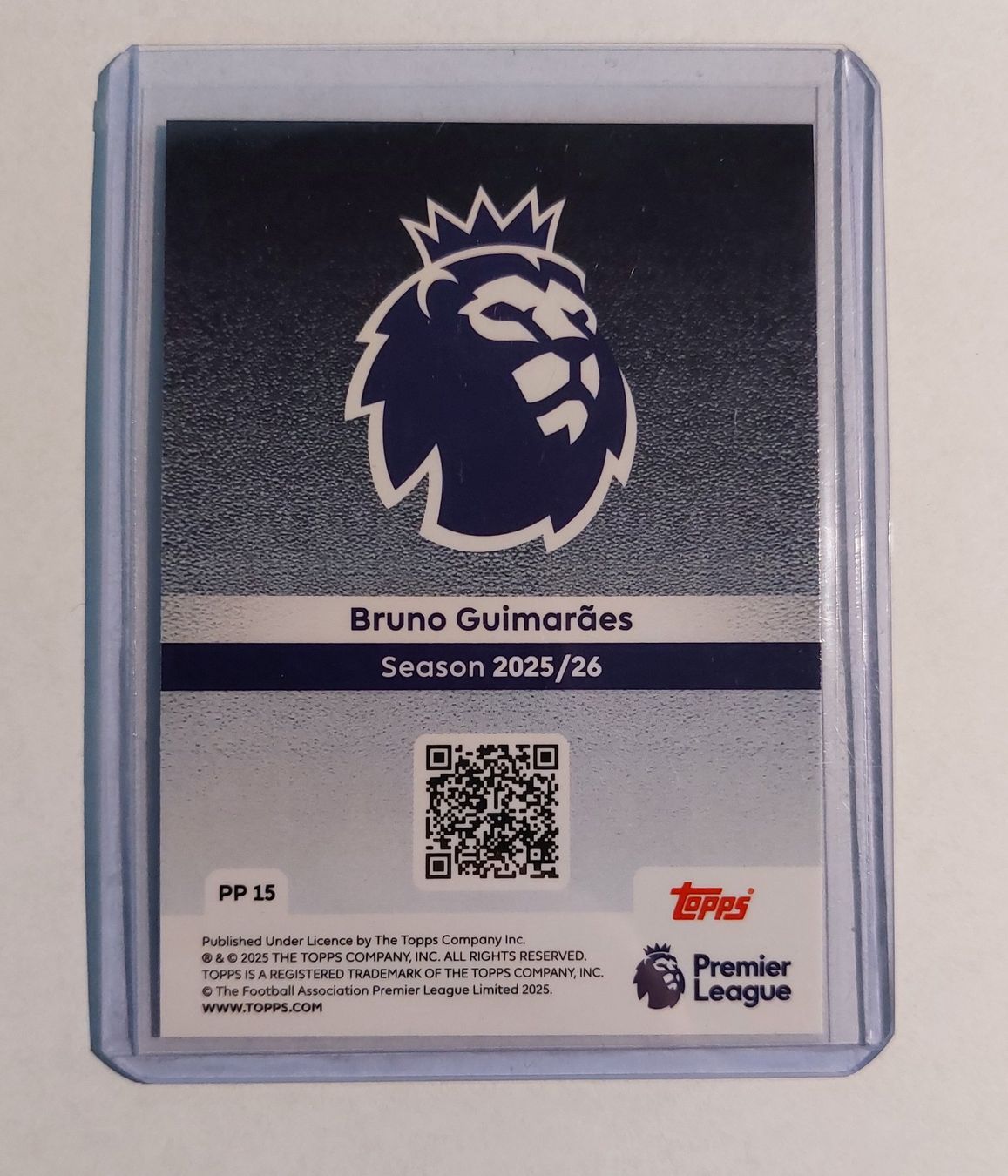 Topps Premier Pull 2026 Ultra Newcastle Bruno Guimaraes WOW! (Gebraucht ...