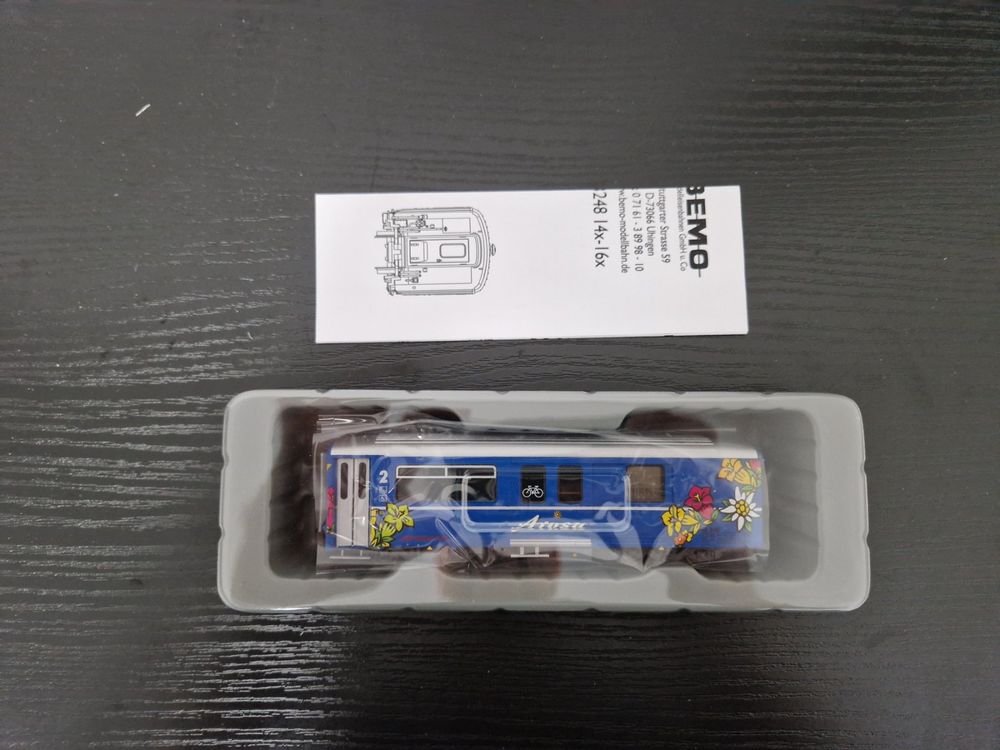 BEMO 3248 141 RhB BD 2481 Gebäckwagen ''Arosa Express'' (Neu und ...