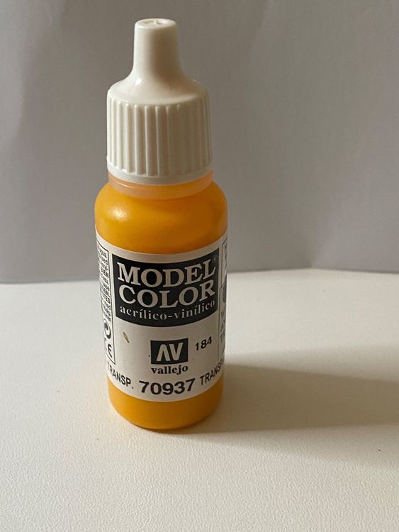 VALLEJO MODEL COLOR 70937 TRANSPARENT YELLOW | Kaufen auf Ricardo