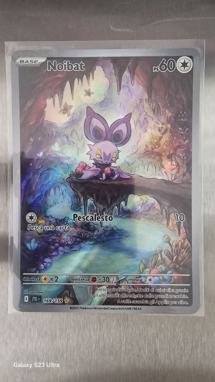 Carta Pokémon Noibat - JIG 169/159 - Rara - Nuovissima! (Nuovo (secondo ...