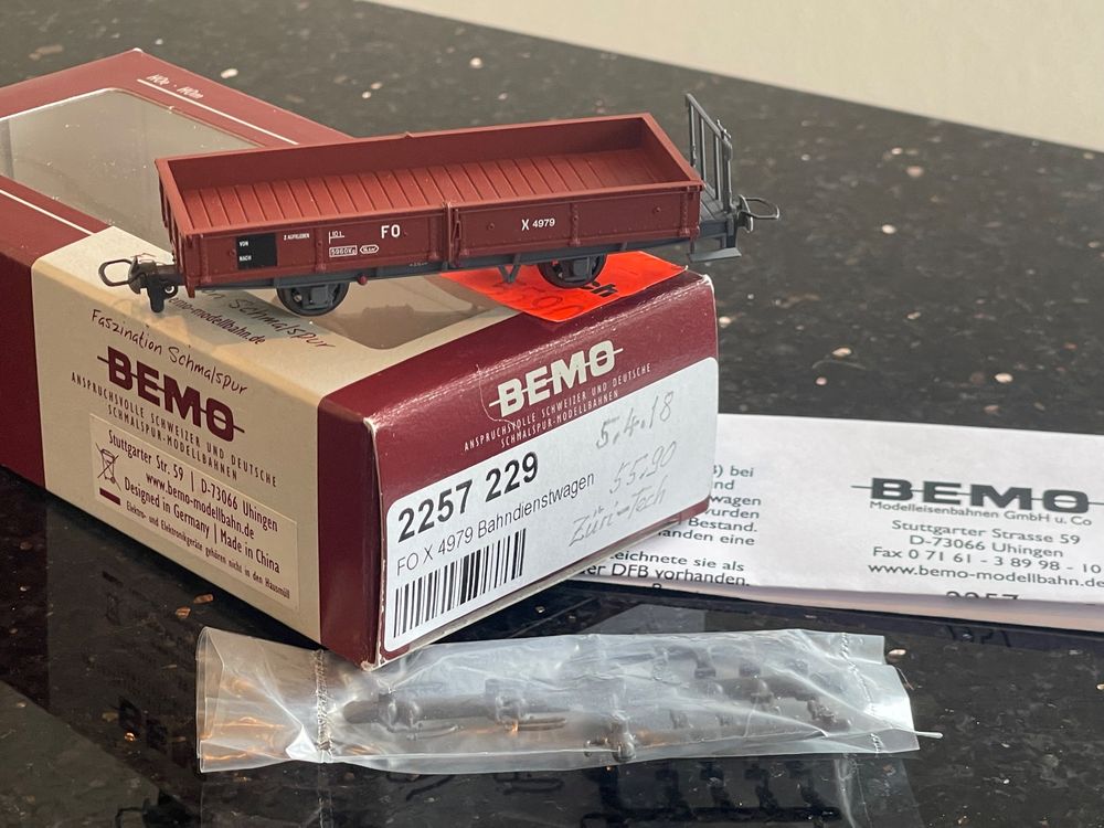 BEMO 2257 229 H0m: FO X 4979 (Neu und originalverpackt) in Hünibach für ...