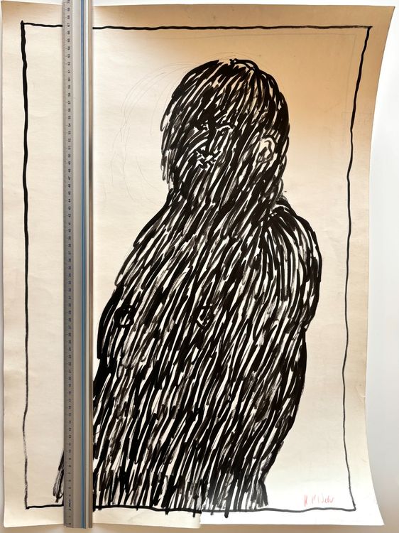 H.P. WEBER ORIGINAL ZEICHNUNG 50 x 70 🧲CH Kunst Sammlung🧲 (Gebraucht ...