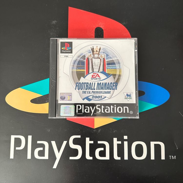 Football Manager 2001 Premier League Sony PlayStation PS1 (Gebraucht ...