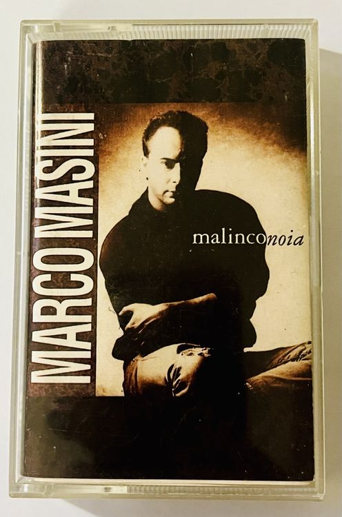 Cassetta Marco Masini "Malinconoia" 1991 Rara! 🇮🇹 | Kaufen auf Ricardo