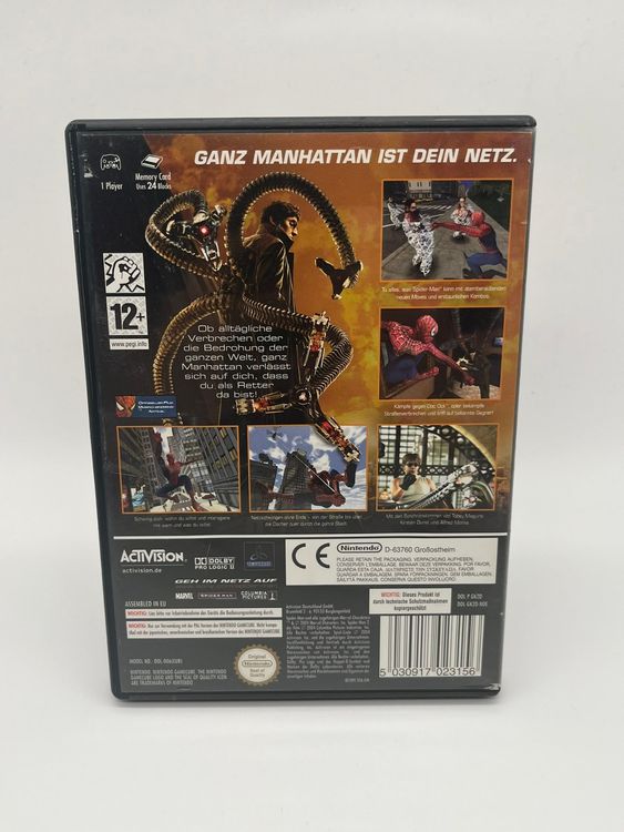 Spider-man 2 Gamecube OVP Pal Deutsch (Gebraucht) in St. Gallen für CHF 12 – mit Lieferung auf ...
