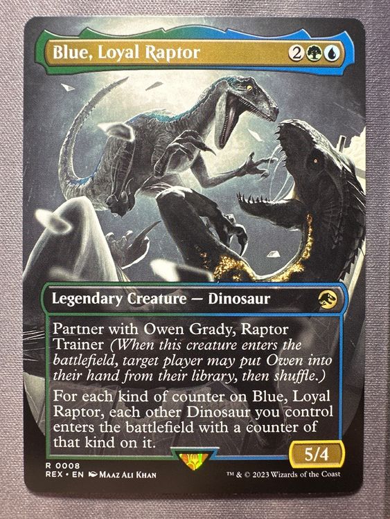 Blue, Loyal Raptor 0008 Ixalan (Neu (gemäss Beschreibung)) in Windlach ...