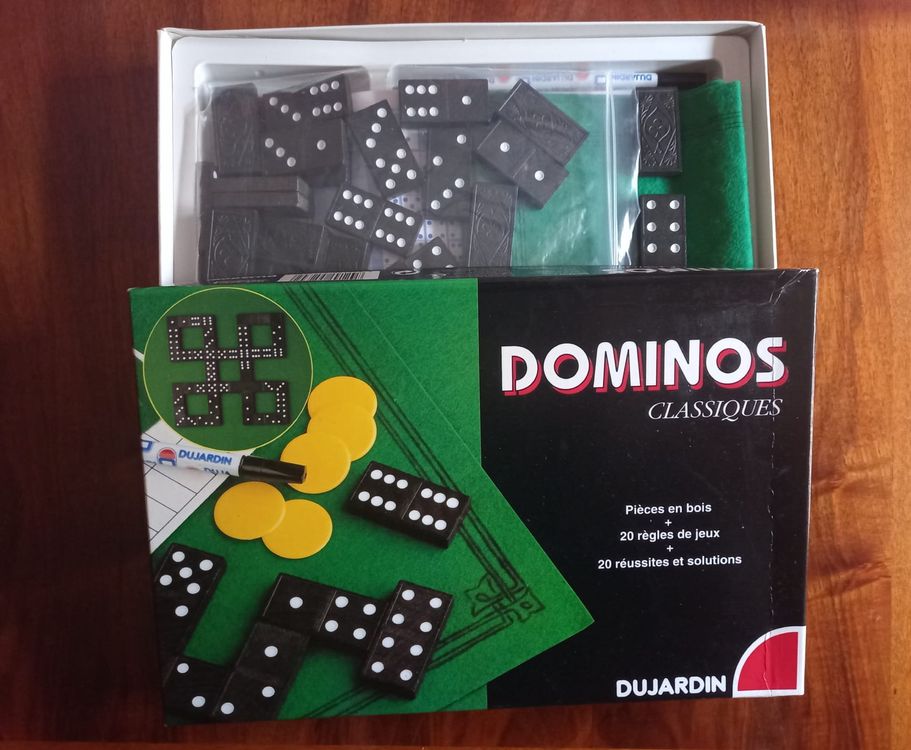 Dominospiel/gioco del domino/Jeu dominos/dominoes game | Kaufen auf Ricardo