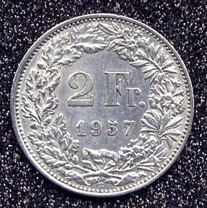 Münze CH "Silber" 1957 | Kaufen auf Ricardo