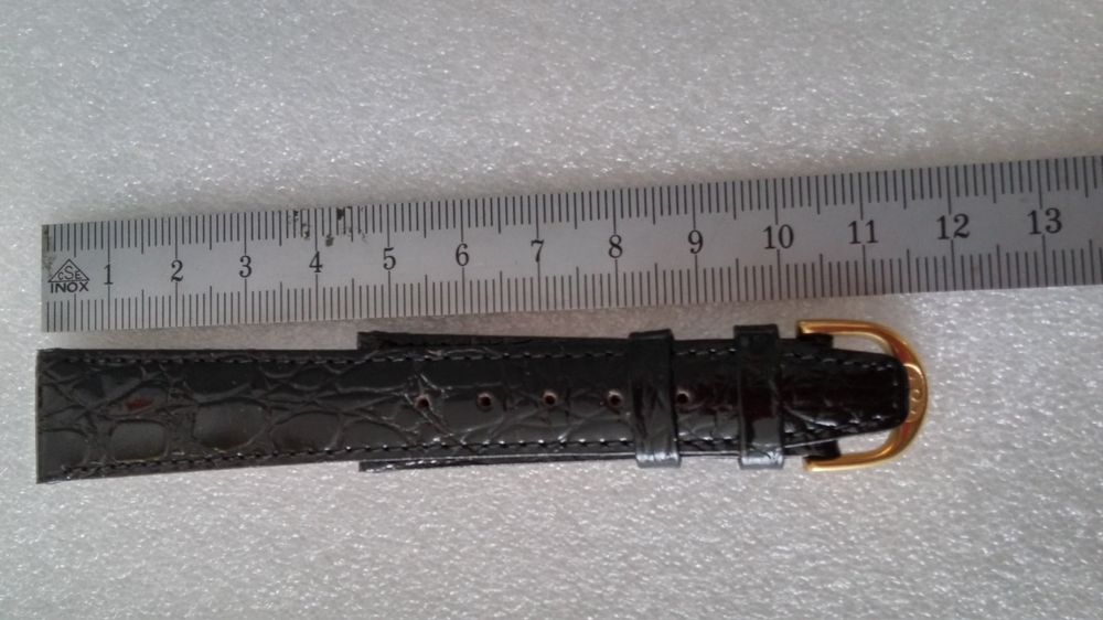 Neu Pierre Cardin Leder Uhren Armband 18 mm, Swiss Made | Kaufen auf ...