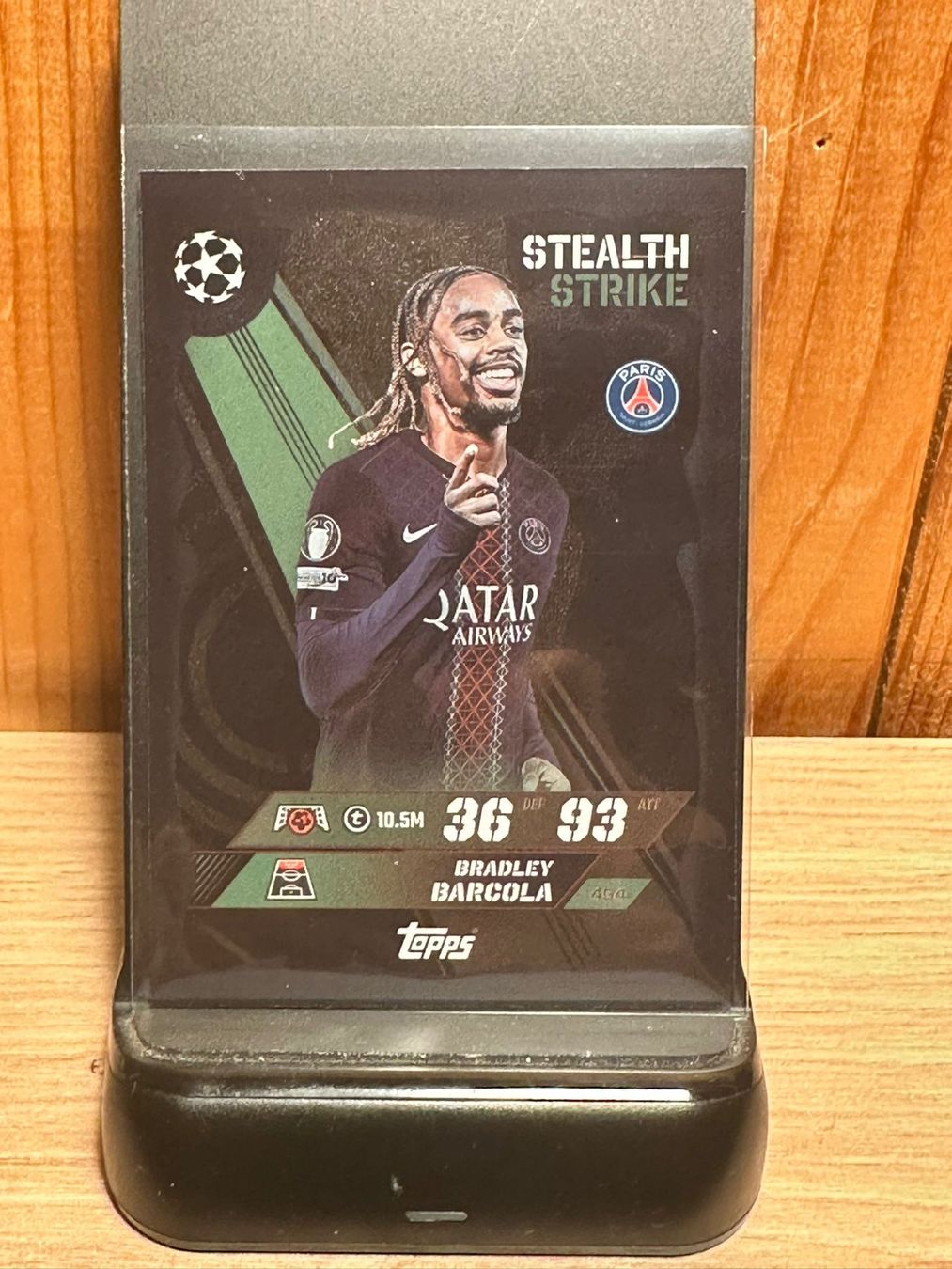 Bradley Barcola Stealth Strike Match Attax 2025/26 (Gebraucht) in Sigriswil für CHF 1.5 – mit ...