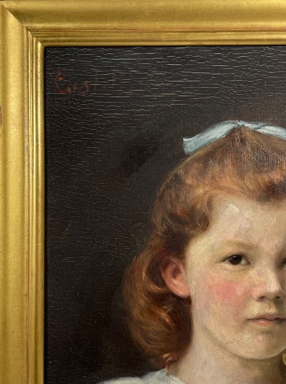 Antike Potrait Gemälde von einer Dame unleserlich Signiert (Gebraucht) in Root für CHF 275 – mit ...