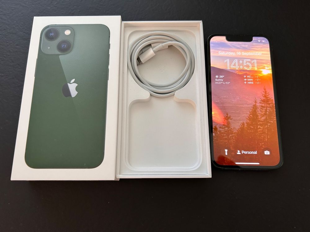 iPhone 13 Mini (128GB), Grün | Kaufen auf Ricardo