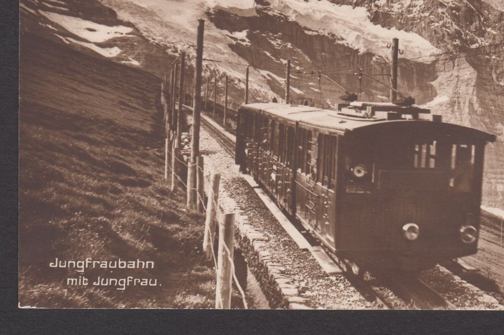 Jungfraubahn mit Jungfrau / seltene 105 Karte in top Zustand (Neu (gemäss Beschreibung)) in ...