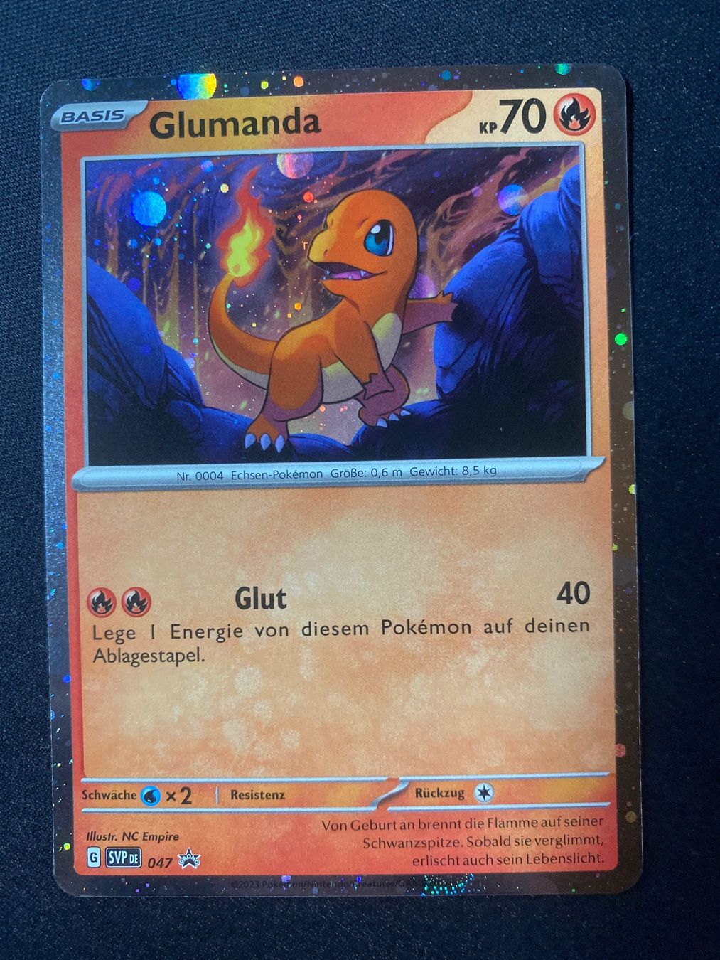 Glumanda 47 - Charmander - SV Black Star Promos - DE ab 1 (Neu (gemäss ...
