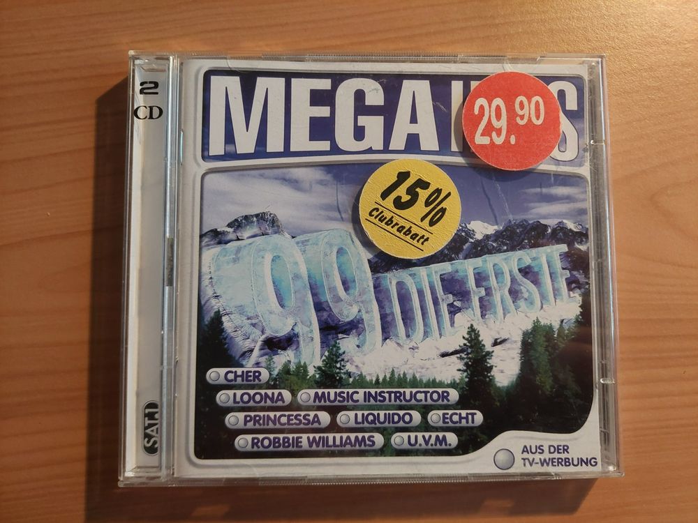 Mega Hits - 99 Die Erste (Gebraucht) in Kirchberg BE für CHF 5.9 – mit Lieferung auf Ricardo kaufen
