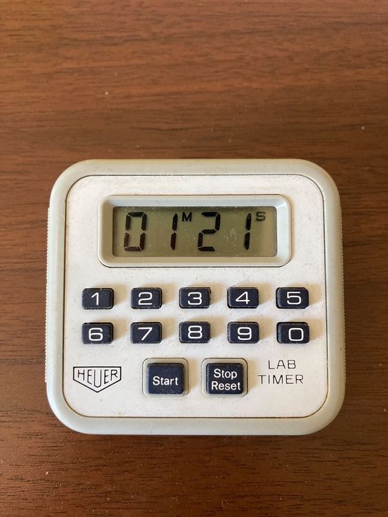 Vintage Heuer Lab Timer | Kaufen auf Ricardo