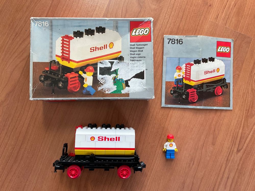 Lego Eisenbahn Tankwagen ‚Shell‘ 7816 | Kaufen auf Ricardo
