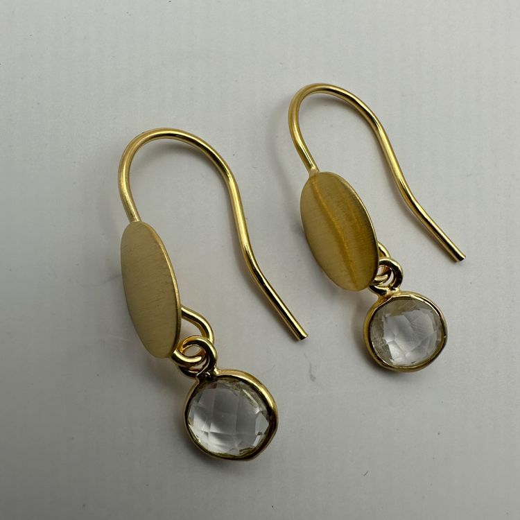 Sterling Silber 925 Ohrringen mit Bergkristal | Kaufen auf Ricardo