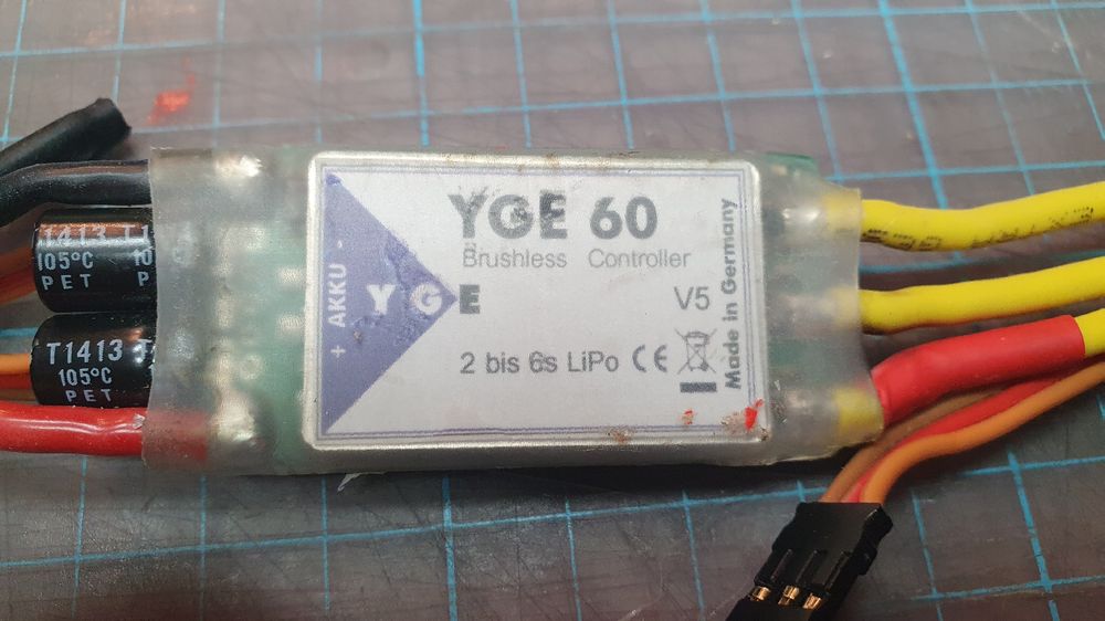YGE 60 brushless Controller V5 2bis 6S | Kaufen auf Ricardo
