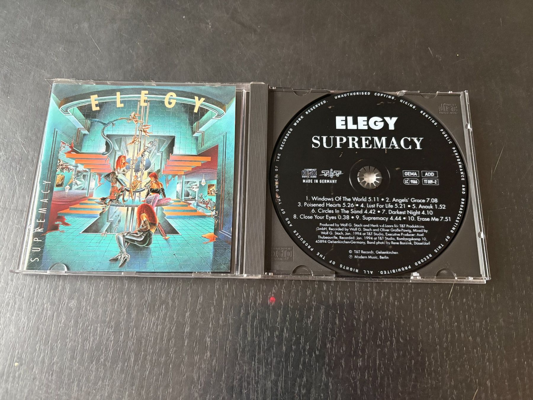 ELEGY Supremacy CD Prog. Metal Progressive Metal (Gebraucht) in ...