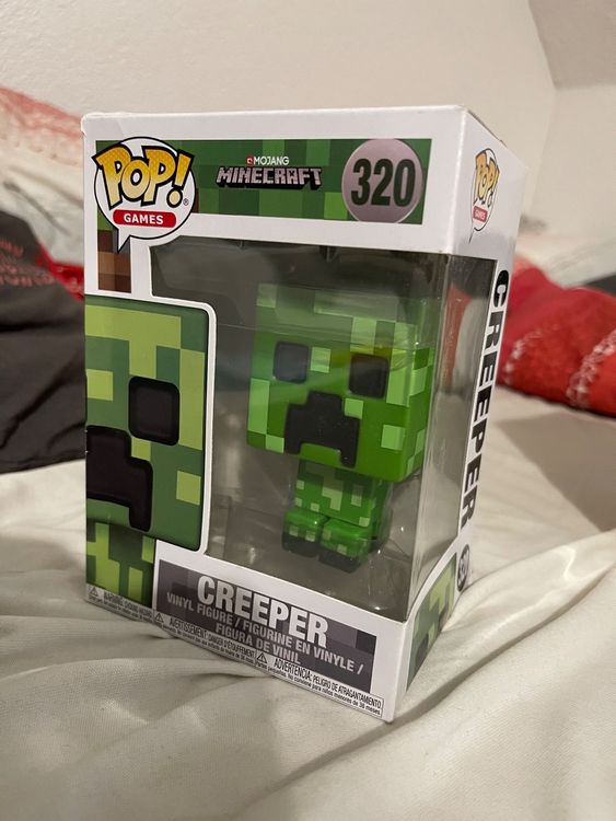 Figurine POP Creeper Minecraft (Gebraucht) in Biel/Bienne für CHF 12 ...