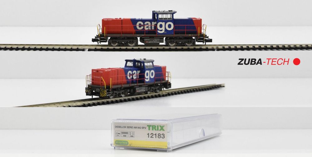Minitrix 12183 Diesellok Am 842 SBB Cargo Spur N Digital OVP | Kaufen ...