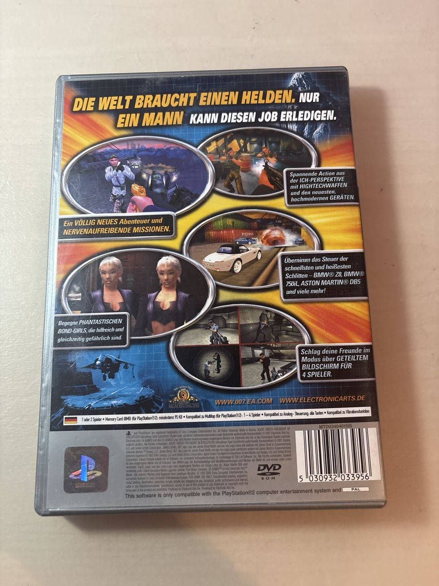 Playstation 2 Spiel: 007 Agent im Kreuzfeuer, Platinum (Neu (gemäss ...