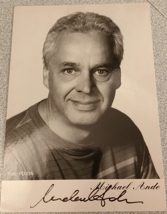 Autogramm - Film - Michael Ande (Gebraucht) in Günsberg für CHF 5 – mit ...