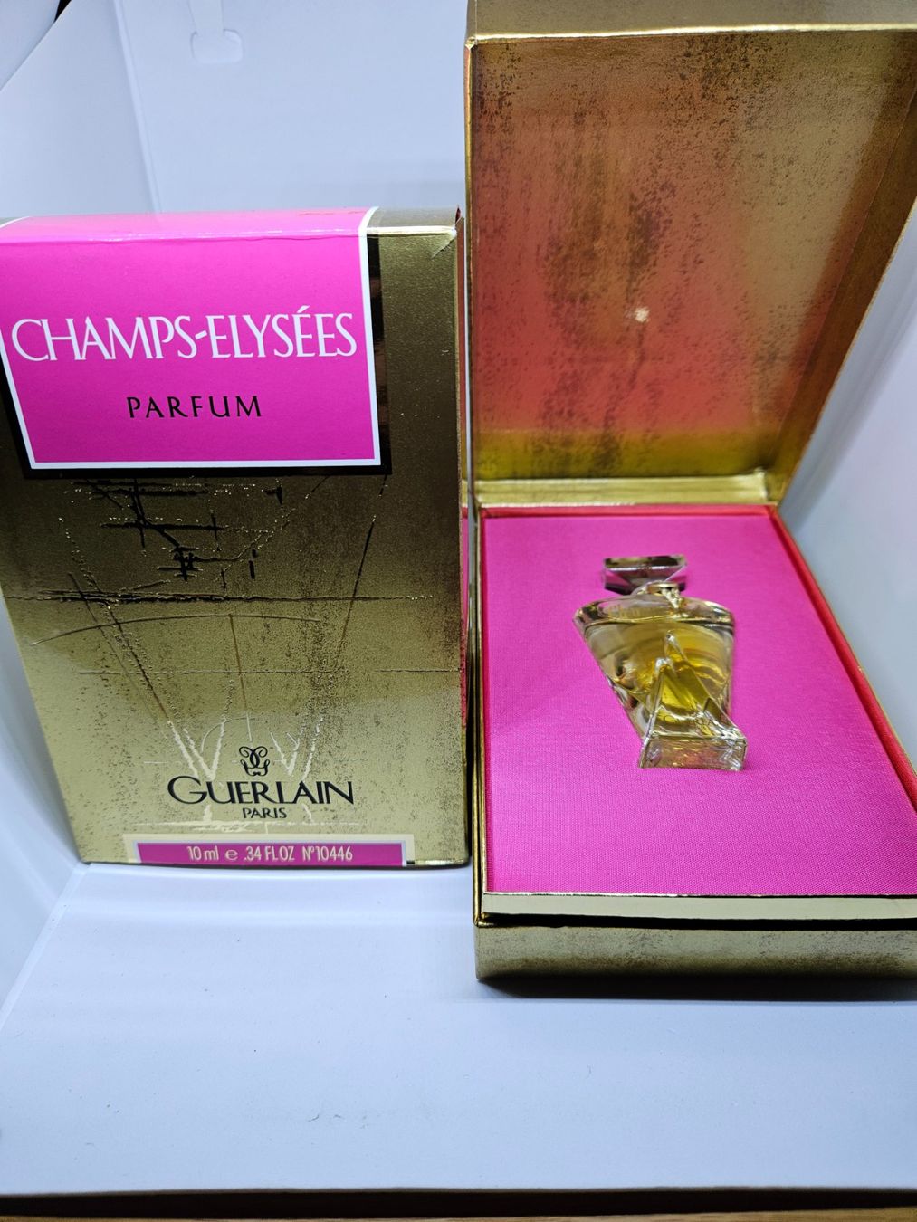 Champs Elysées Guerlain parfum extrait 10ml scellé coffret (Neuf avec ...
