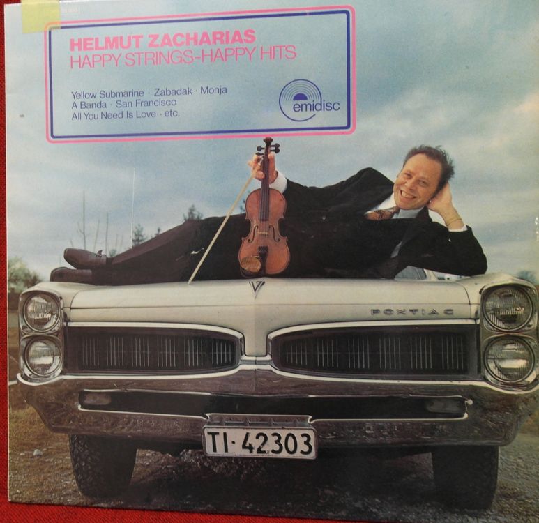 LP: Helmut Zacharias / Happy Strings_Happy-Hits (Gebraucht) in ...